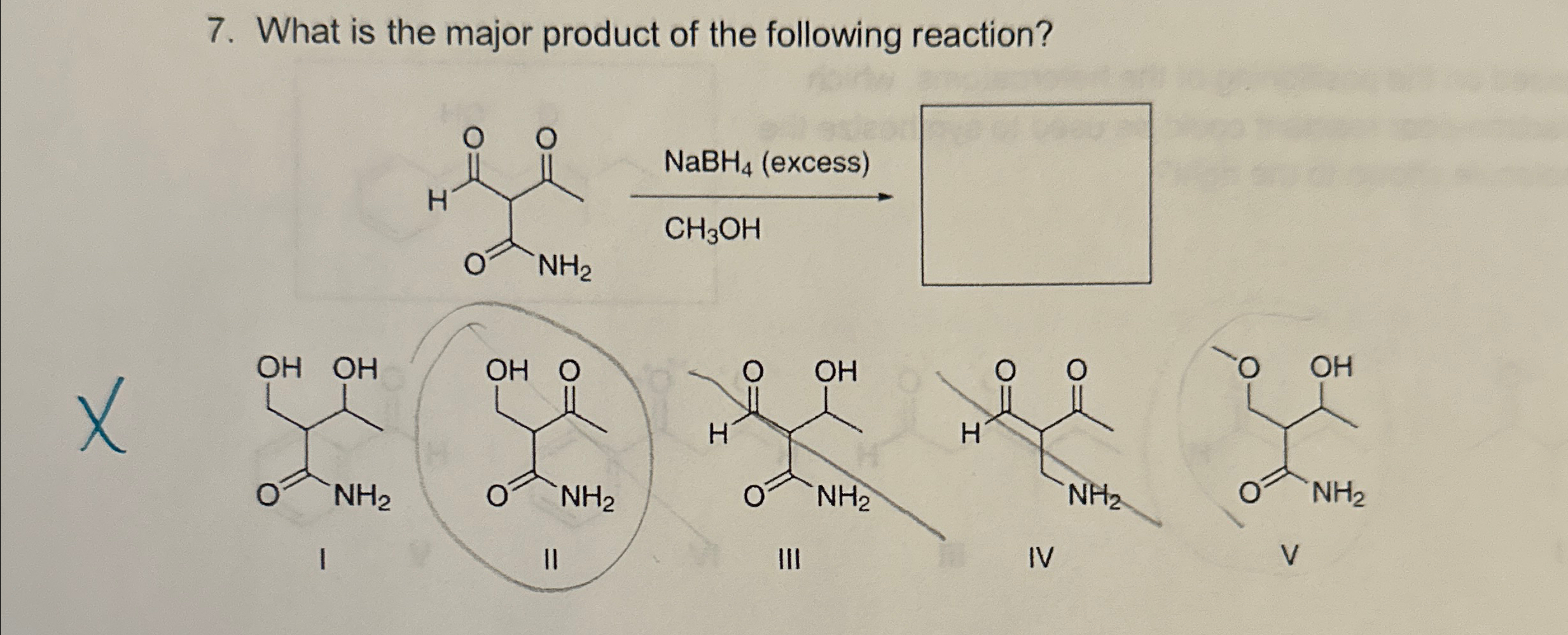 Solved What is the major product of the following | Chegg.com