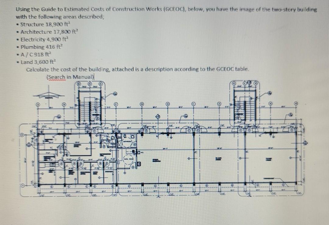 Using the Guide to Estimated costs of Construction | Chegg.com