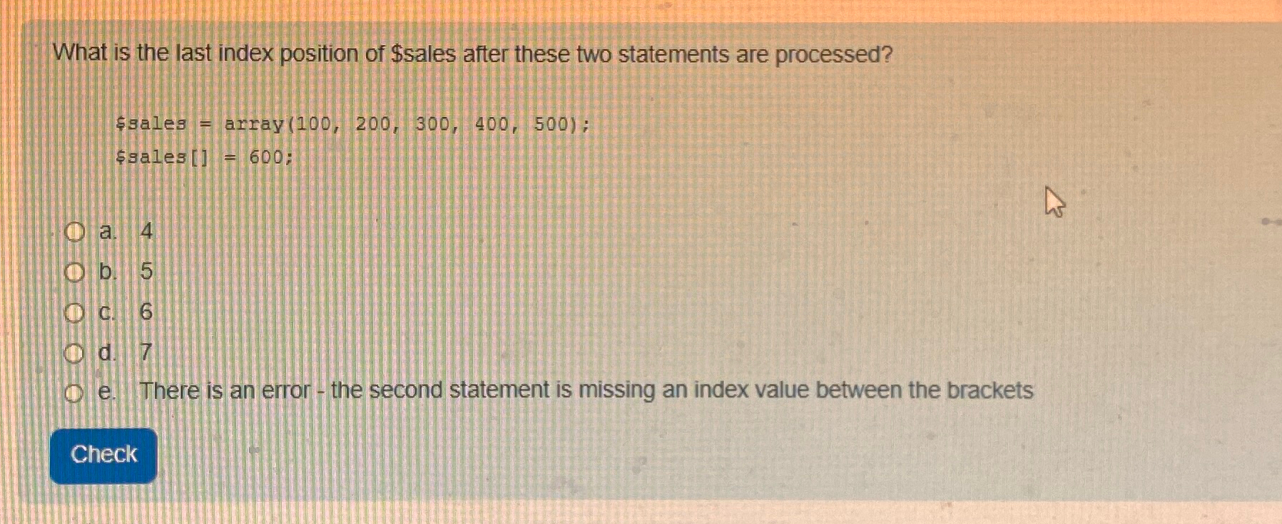 Solved What is the last index position of $ sales after | Chegg.com
