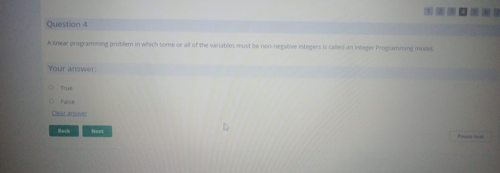 Solved Question 4A linear programming problem in which some | Chegg.com