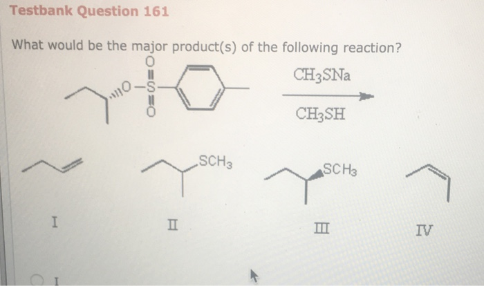 Solved Testbank Question 161 What would be the major | Chegg.com