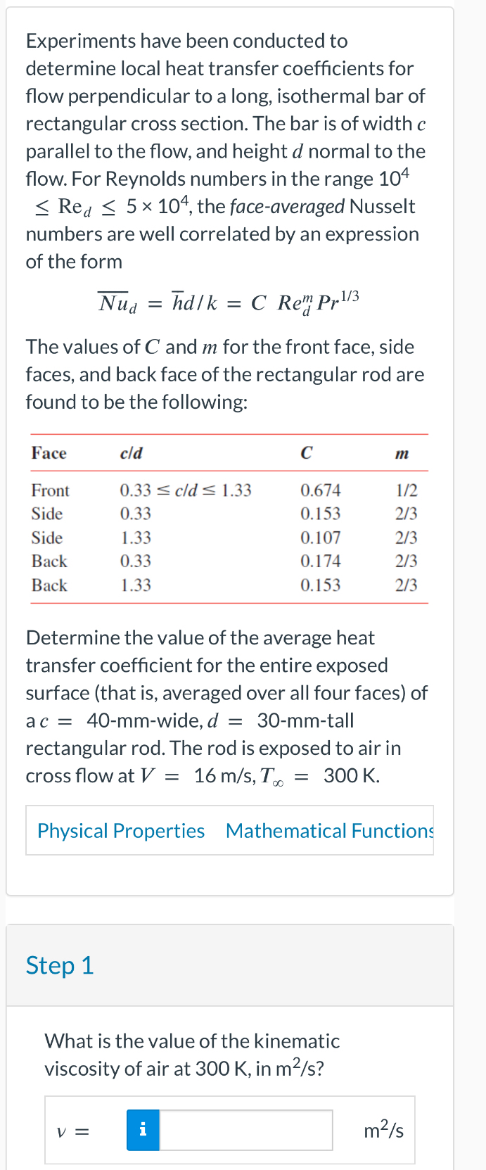 Solved Experiments have been conducted to determine local | Chegg.com