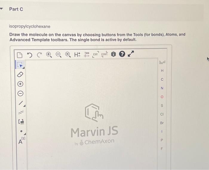 Solved ethylcyclopropane Draw the molecule on the canvas by | Chegg.com