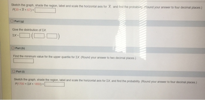 Solved X N 70, 11). Suppose that you form random samples of | Chegg.com
