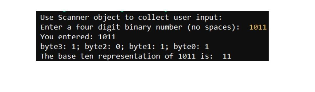 Solved Lab 3 Part 1 Problem to solve: Convert a four | Chegg.com