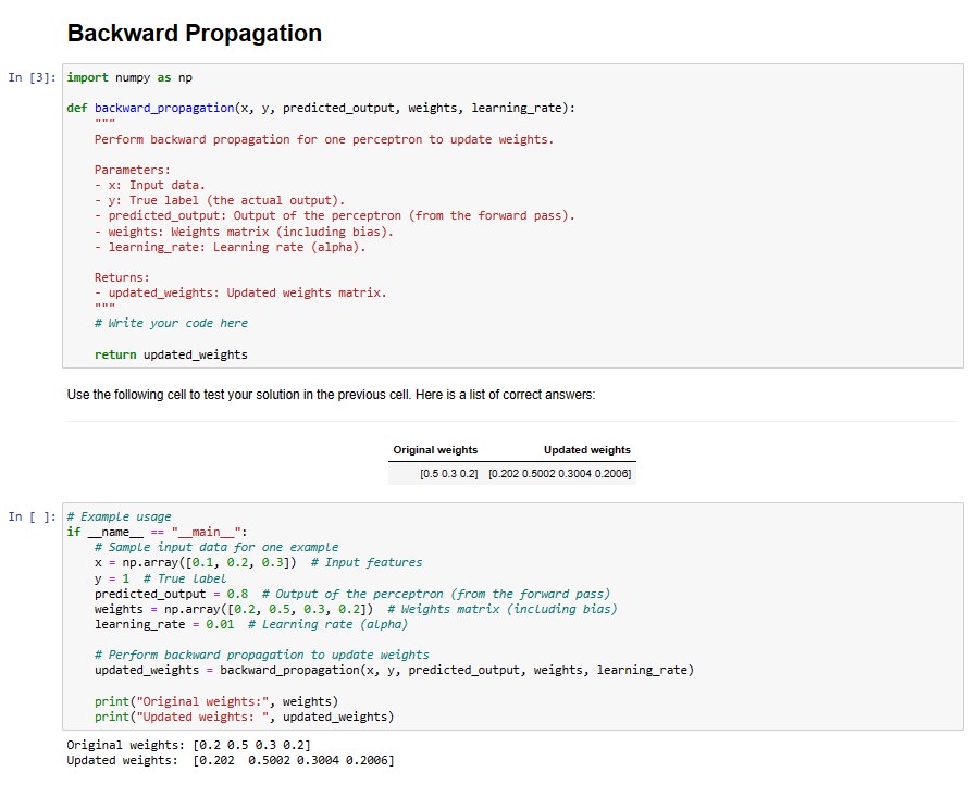 1 ﻿Perceptron algorithm ClassifierThe merceptron | Chegg.com