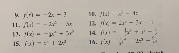 Solved Procedures and Problem Solving Identifying Graphs of | Chegg.com