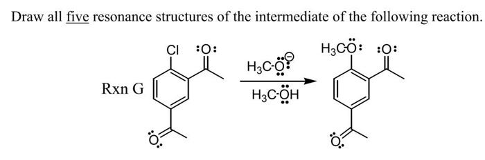 Solved Draw all five resonance structures of the | Chegg.com