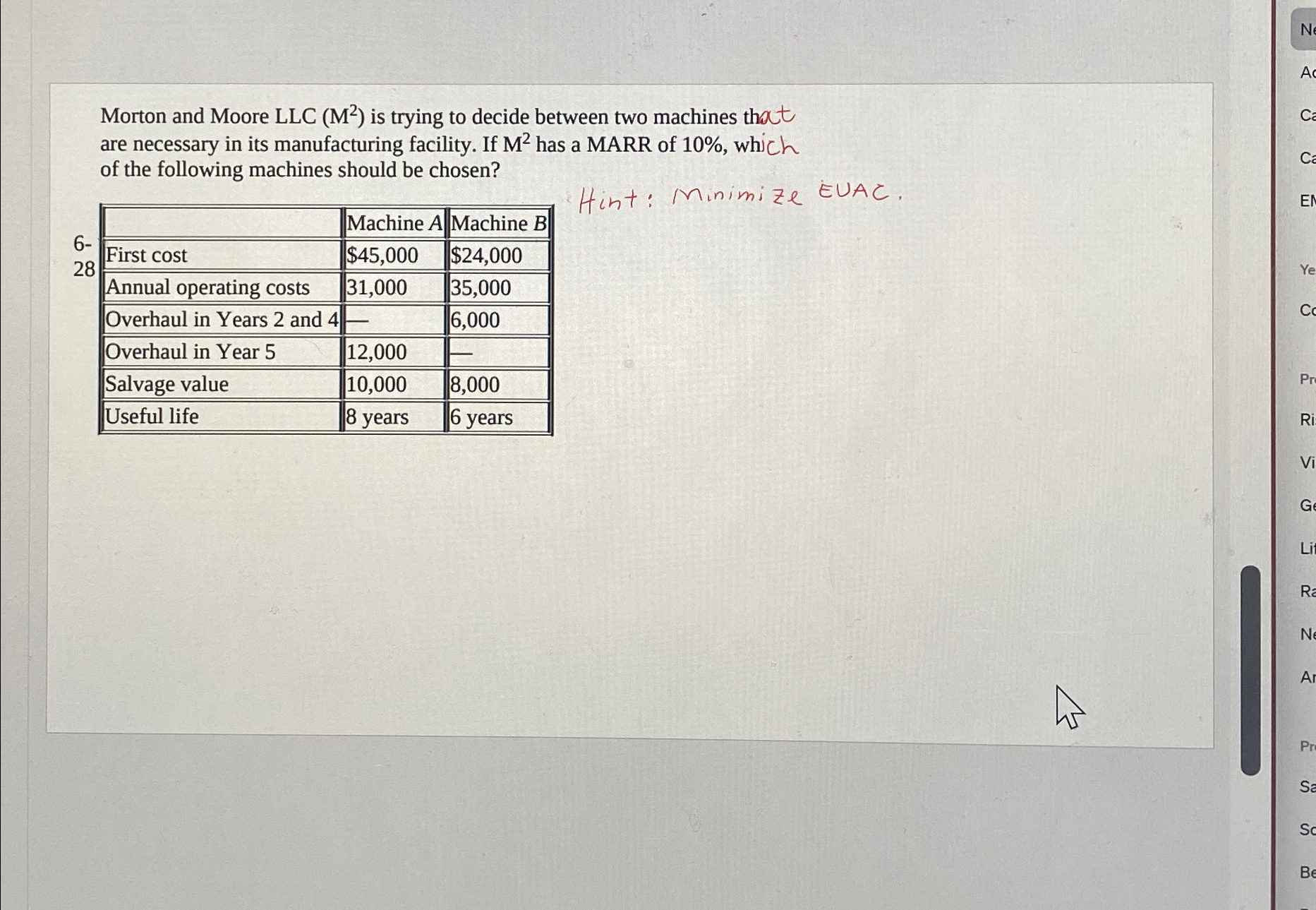 Solved Morton and Moore LLC (M2) is trying to decide | Chegg.com Solved Morton and Moore LLC (M2) is trying to decide | Chegg.com