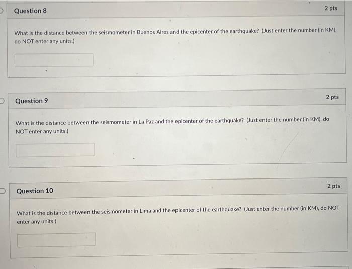 Solved Because P-waves travel faster than S-waves, the | Chegg.com
