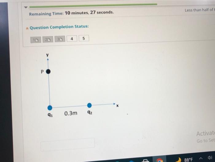 Solved Worce time rema Question Completion Status: 20 5 A | Chegg.com