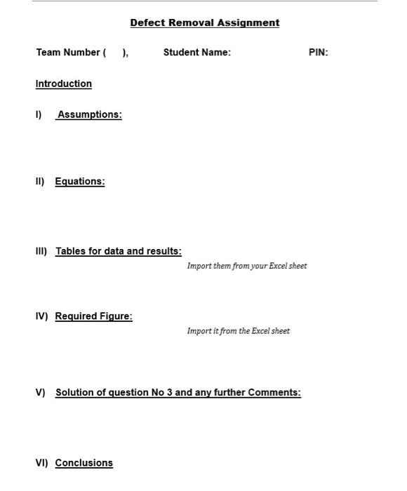 Defect Removal The problem of Pallet loading The | Chegg.com