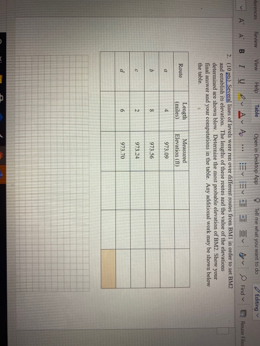 Solved 1. (10 pts) A closed level loop of differential | Chegg.com