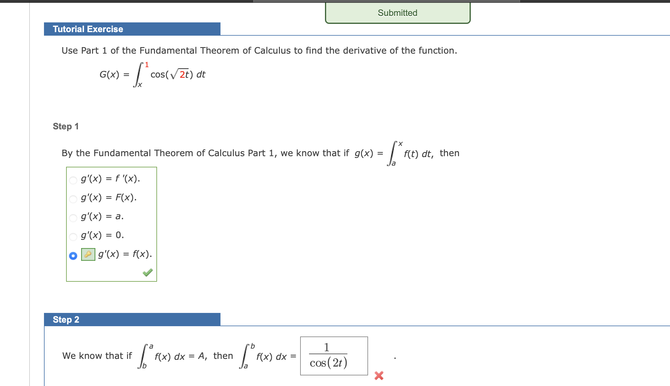Solved Tutorial ExerciseUse Part 1 ﻿of the Fundamental | Chegg.com
