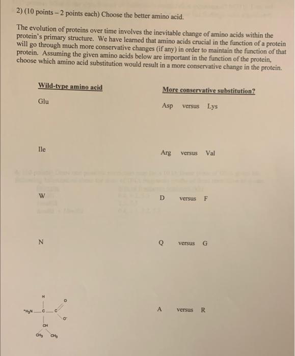 Solved 2) (10 points - 2 points each) Choose the better | Chegg.com