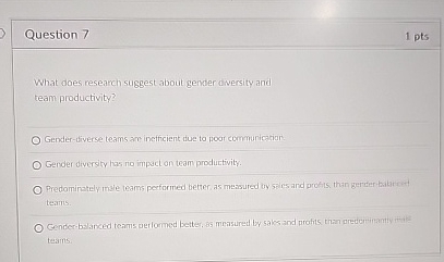 Solved Question 71 ﻿ptsWhat does research suggest about | Chegg.com