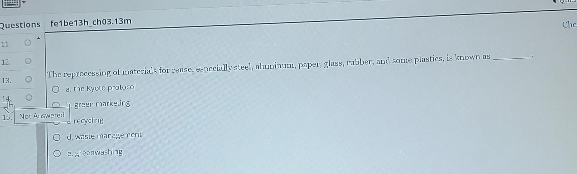 Solved Climate change refers to a. the long-term variation | Chegg.com