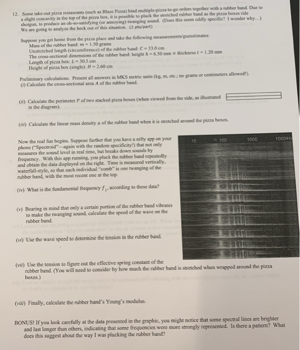 Solved 12. Some take-out pizza restaurants (such as Blaze | Chegg.com