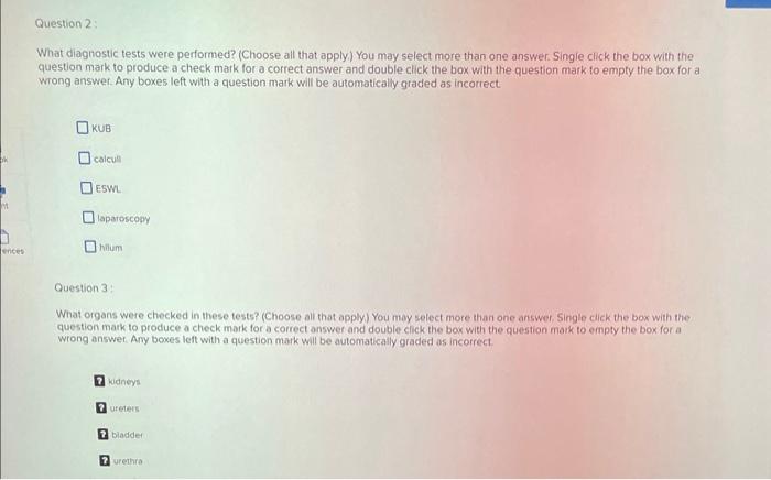 Solved Application: Patient documentation. Answer the | Chegg.com
