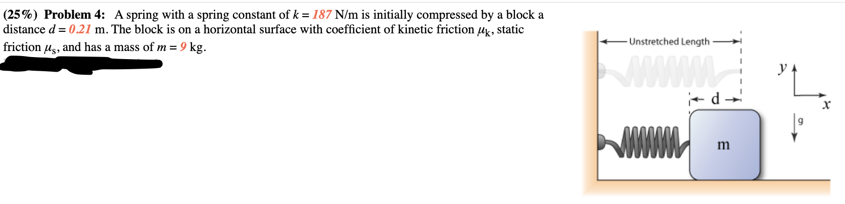 Solved a) ﻿How large would the coefficient of static | Chegg.com