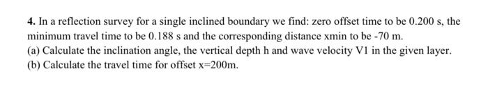 Solved Need assistance to practice exercise (geophysical | Chegg.com