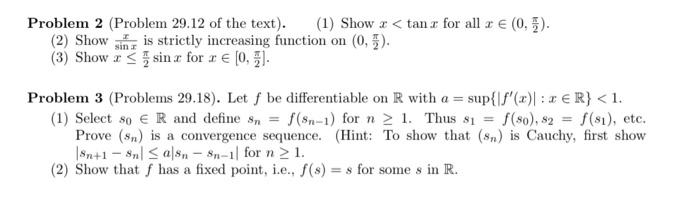 Solved Problem 2 (Problem 29.12 of the text). (1) Show x | Chegg.com