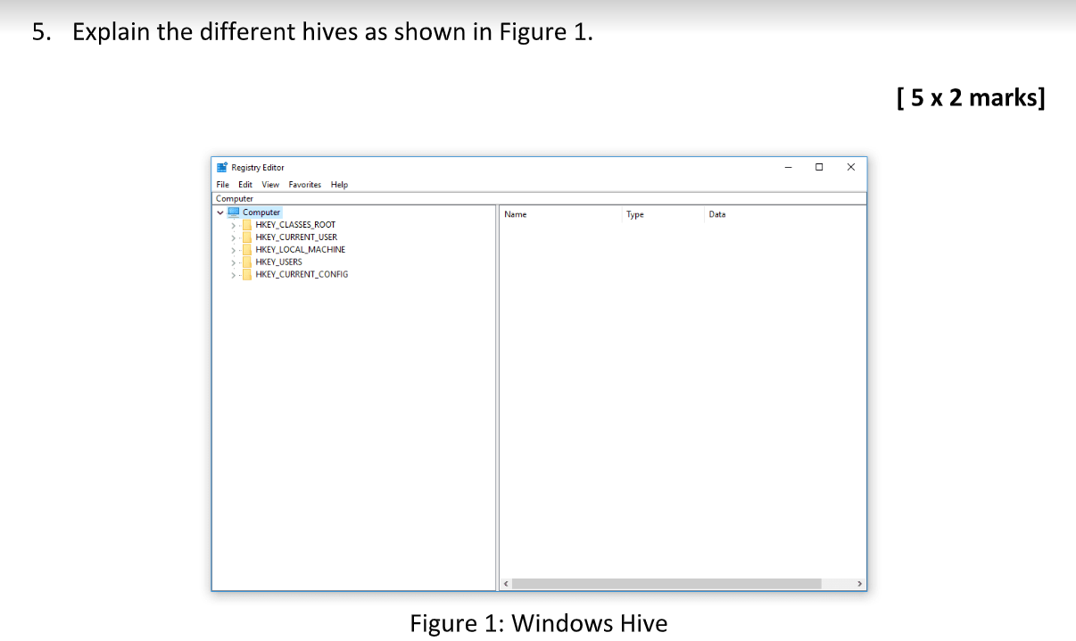 Solved 1. ﻿Explain four critical windows operating | Chegg.com