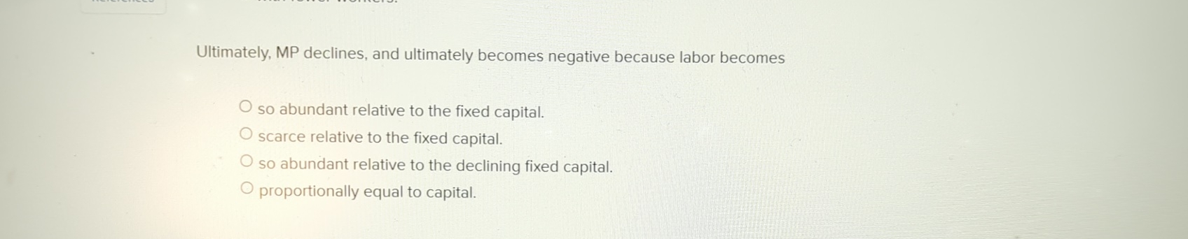 Solved Ultimately, MP declines, and ultimately becomes | Chegg.com