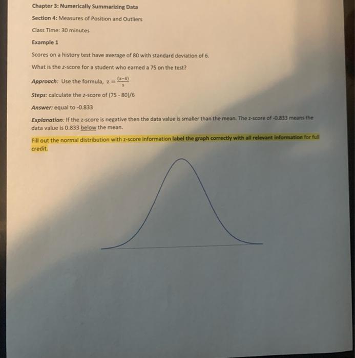 Solved Chapter 3: Numerically Summarizing Data Section 4: | Chegg.com