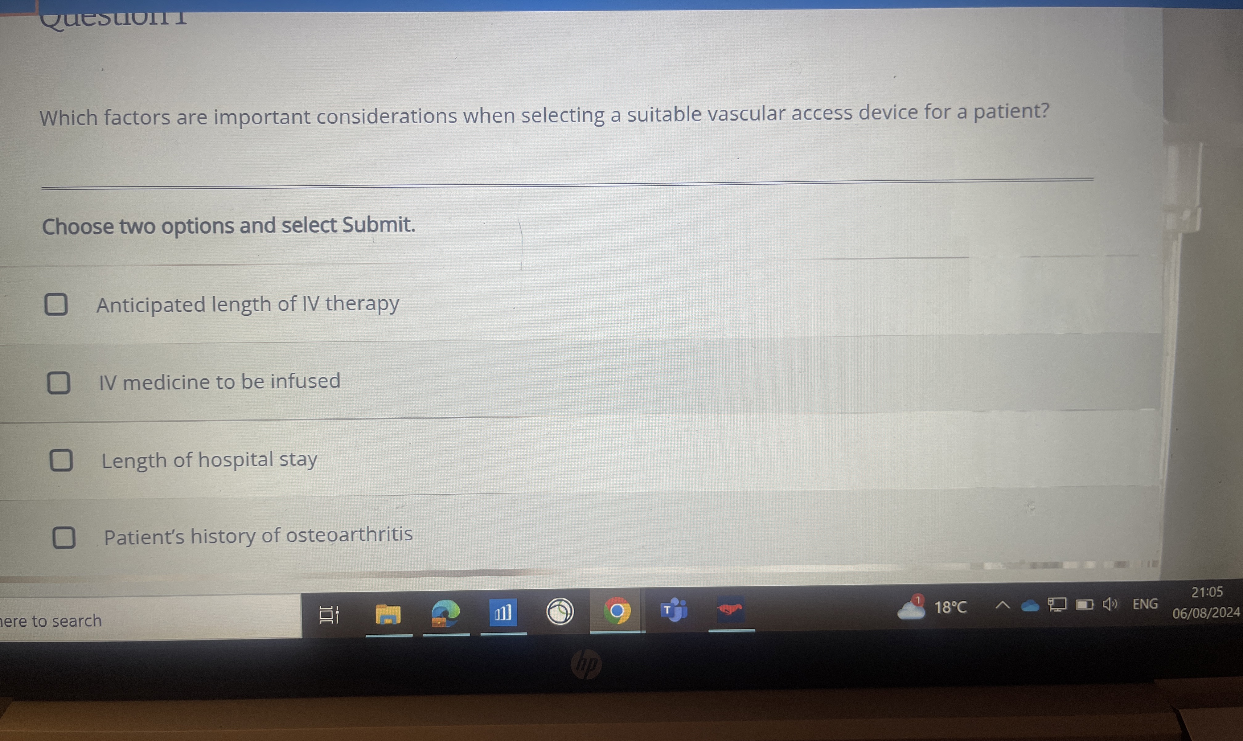 Solved Which factors are important considerations when | Chegg.com