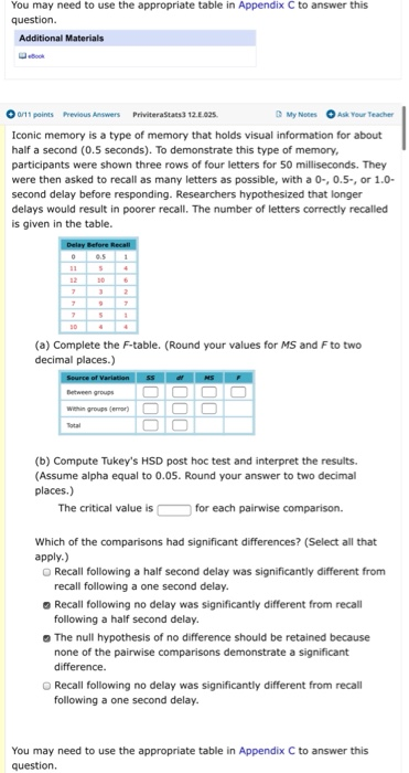 Solved You may need to use the appropriate table in Appendix | Chegg.com