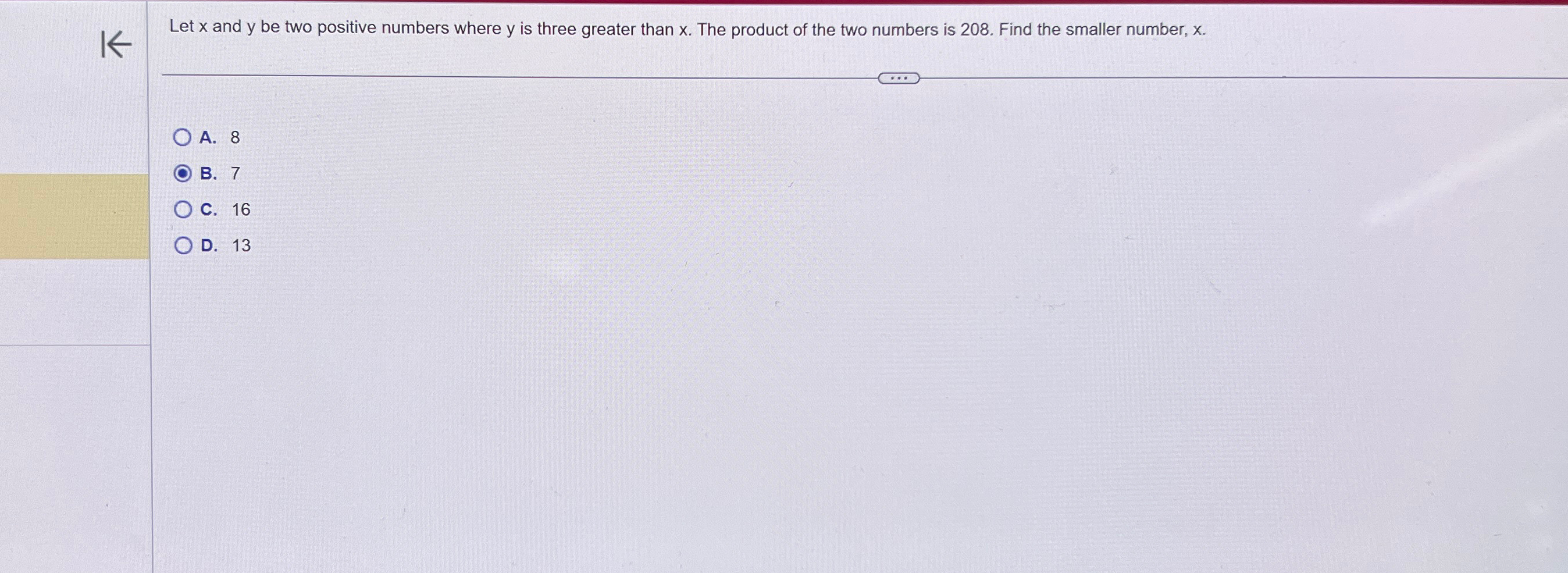 Solved Let x ﻿and y ﻿be two positive numbers where y ﻿is | Chegg.com