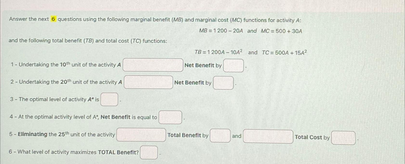Solved Answer the next 6 ﻿questions using the following | Chegg.com