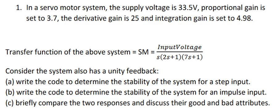 Solved Please Solve the foloowing in MATLAB code. | Chegg.com