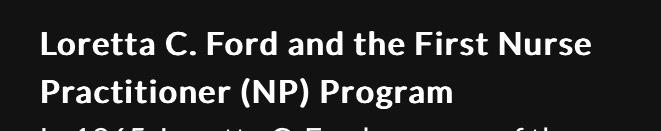 Solved Please I need help with the, topic is Loretta C. Ford | Chegg.com
