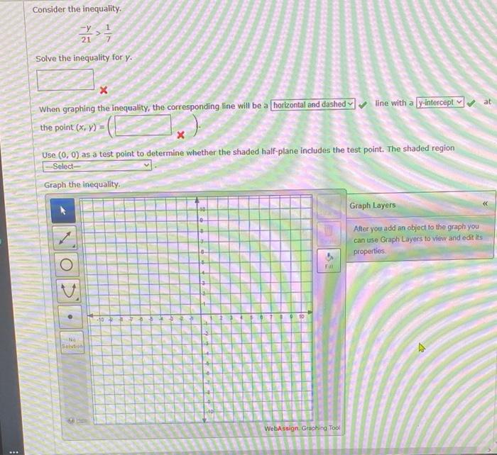 Solved Consider the inequality. 21 Solve the inequality for | Chegg.com
