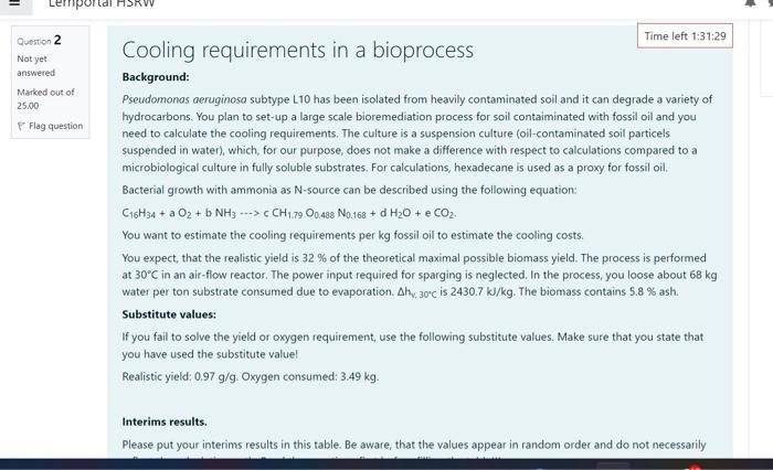Solved Background: Pseudomonas aeruginosa subtype L10 has | Chegg.com