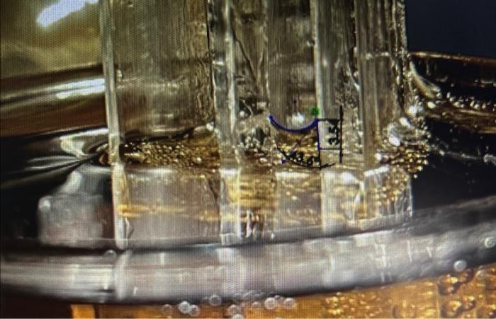 Solved A capillary rise was formed using a rectangular and | Chegg.com