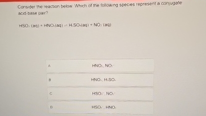 Solved Consider the reaction below. Which of the following | Chegg.com