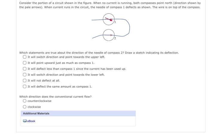 Consider the portion of a circuit shown in the | Chegg.com