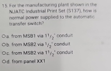 Solved For the manufacturing plant shown in the NJATC | Chegg.com