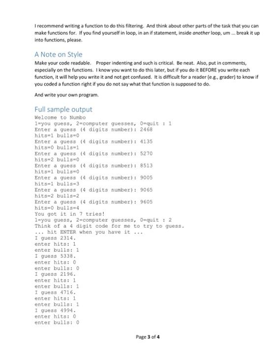 Solved Itp 165 Introduction To C Programming Numbo Goal 
