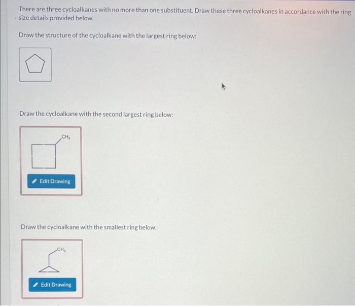 Solved i need help drawing the structures for these. i | Chegg.com