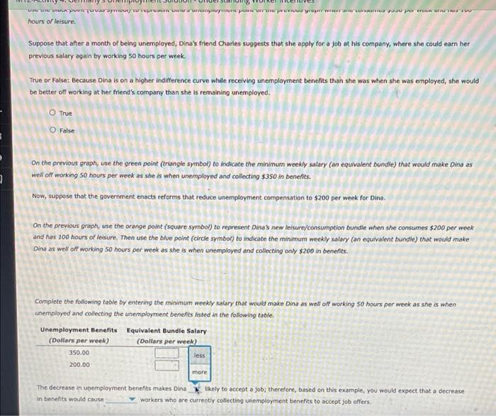 ) 2. Utility maximization - Trading off labor and | Chegg.com