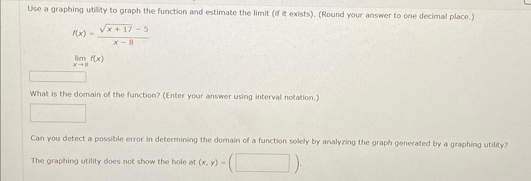 Solved Use a graphing utility to graph the function and | Chegg.com