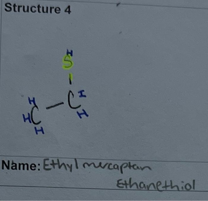 Solved 4. Name this molecule. a. Draw the structure of the | Chegg.com