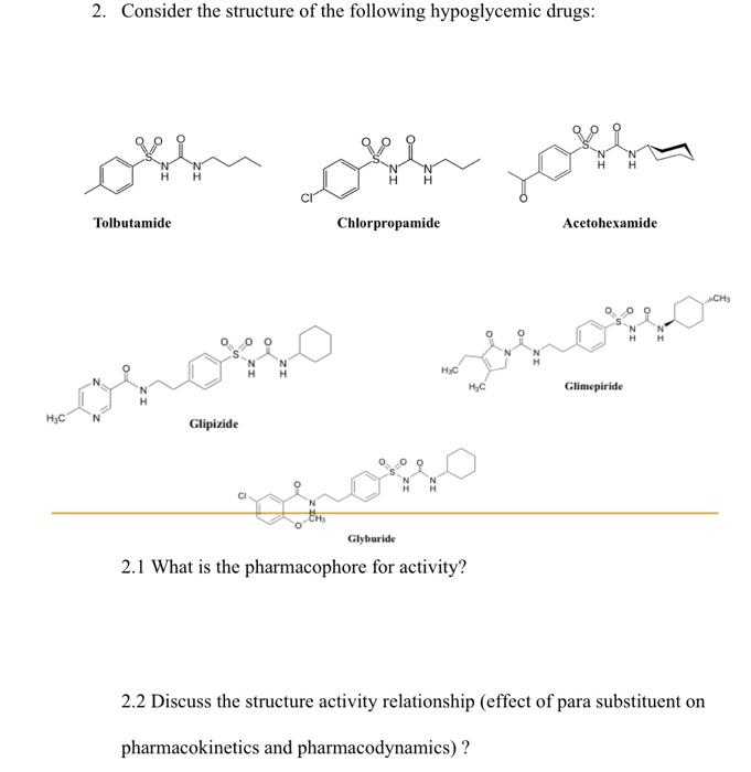 Solved 2. Consider the structure of the following | Chegg.com