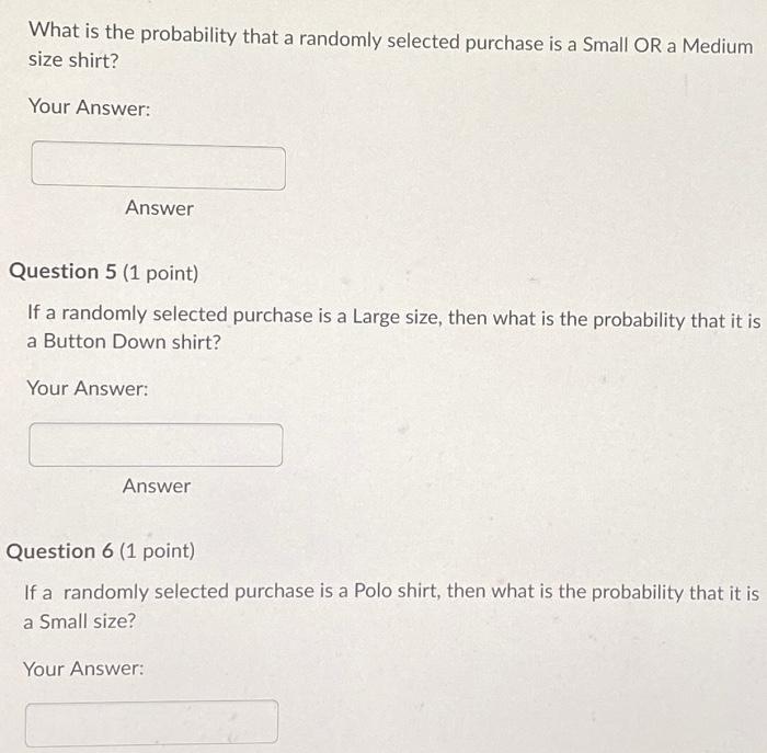 Solved Purchasing agents for a large clothing retailer want | Chegg.com