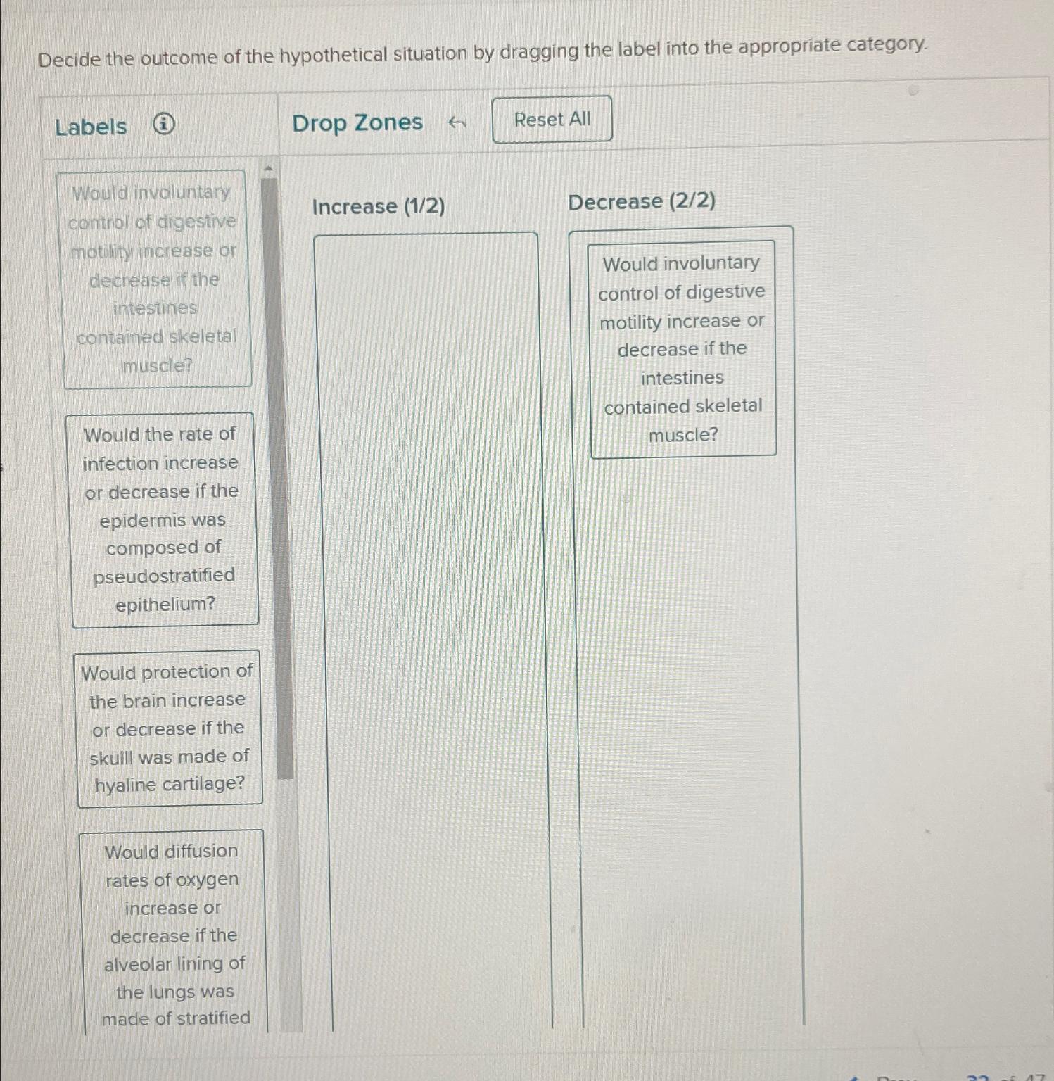 Solved Decide the outcome of the hypothetical situation by | Chegg.com