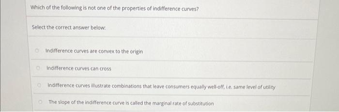 Solved Which of the following is not one of the properties | Chegg.com